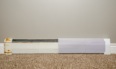 Baseboard Heater Cover Renovation Ideas